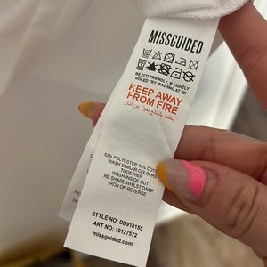 Missguided | Dresses | Missguided White Basic Tshirt Dress | Poshmark
